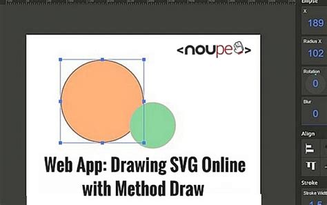 Web App Drawing Svg Online With Method Draw Noupe