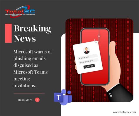 Cybersecurity Microsoft365 Phishing Totalbc Totalbc Inc