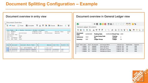 Document Splitting Sap S4 Hana12345 Pptx
