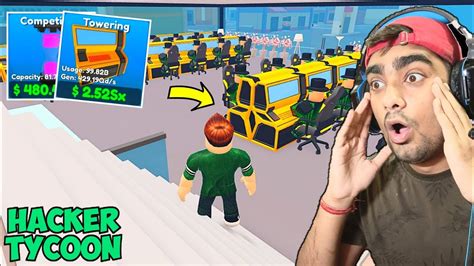 New Pc And Servers In Hacker Tycoon Roblox Youtube