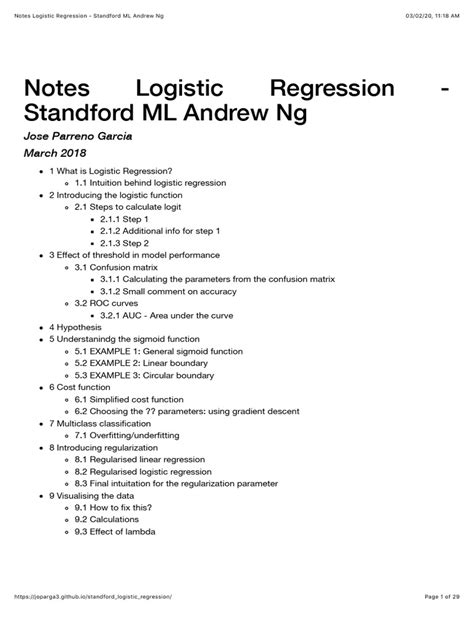 lecture 6 2 logistic regression standford ml andrew ng pdf