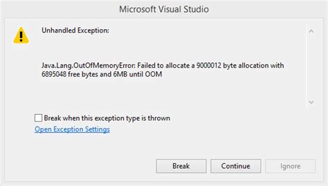Xamarinandroid Xamarin Form Exception Heaps Size And