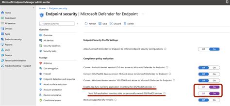 設定 ios 上適用於端點的 microsoft defender 功能 microsoft defender for endpoint