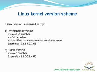 Introduction To Linux Kernel PPT