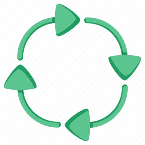 Arrow Cycle Loop Refresh Repeat Rotate Sync Icon Download On