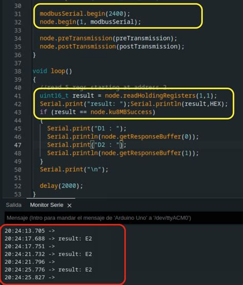 Reading Modbus Register Of A Radar Level Transmitter With Max Rs485 To