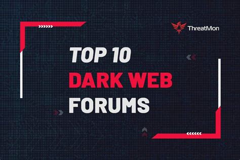threatmon end to end intelligence on linkedin top 10 dark web forums