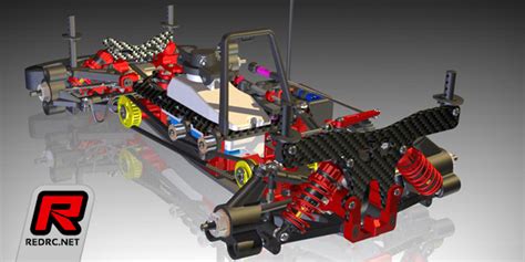 Red RC Capricorn LAB C Th Scale Mm Chassis