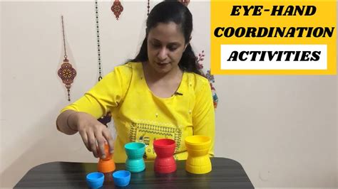 7 easy eye hand coordination activities youtube