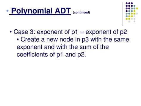 Ppt The Polynomial Adt Powerpoint Presentation Free Download Id5371107