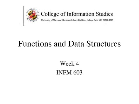 Ppt Functions And Data Structures Powerpoint Presentation Free Download Id8958972