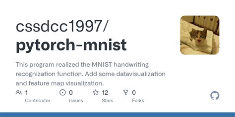 GitHub Cssdcc Pytorch Mnist This Program Realized The MNIST Handwriting Recognization