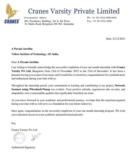Pavani Anvitha Anguluri On Linkedin Cybersecurity Internship