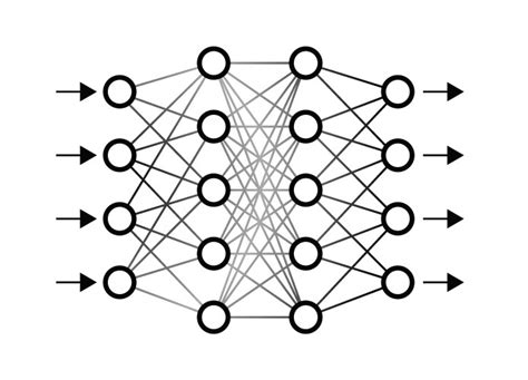 Abstract Shape Similar To Neural Networks Spider Vector Image