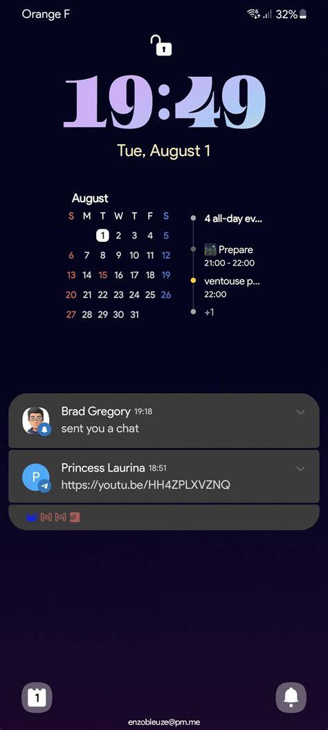 share your lockscreen setups with widgets r oneui
