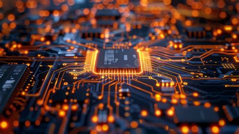 Detailing A Circuit Board With Key Components For Malware Detection And Detailing A Circuit Board With Key Components For Malware Detection And