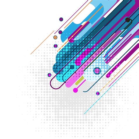 Multicolor Vector Geometric Abstract Background New Background Texture With Copy Space