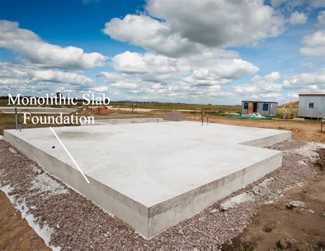 Monolithic Slab Foundation