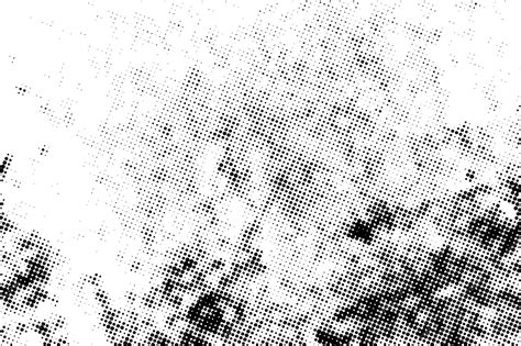 Premium Vector | Vector grunge halftone black dost texture background