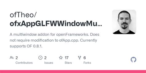 github oftheo ofxappglfwwindowmulti a multiwindow addon for