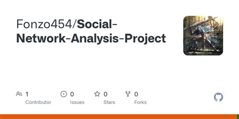 GitHub Fonzo Social Network Analysis Project