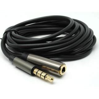 Jual Kabel Perpanjangan Aux Meter Audio Jack Mm Sambungan M Male To Female Extension Hp