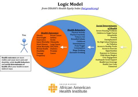 Logic Model Of Health Indicators Health Index Logic Model By GRAAHI