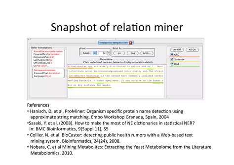 automatic extraction of microorganisms and their habitats from free