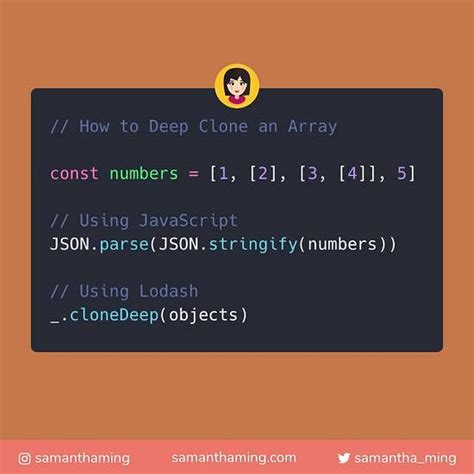 How To Deep Clone An Array