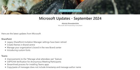 Sharepoint Migration Checklist