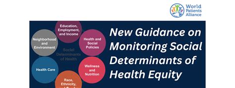 New Guidance On Monitoring Social Determinants Of Health Equity World