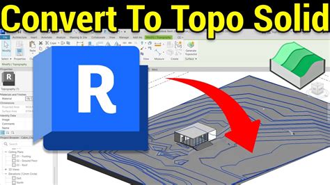 Revit 2025 Convert Surface To Toposolid Quick And Easy Youtube
