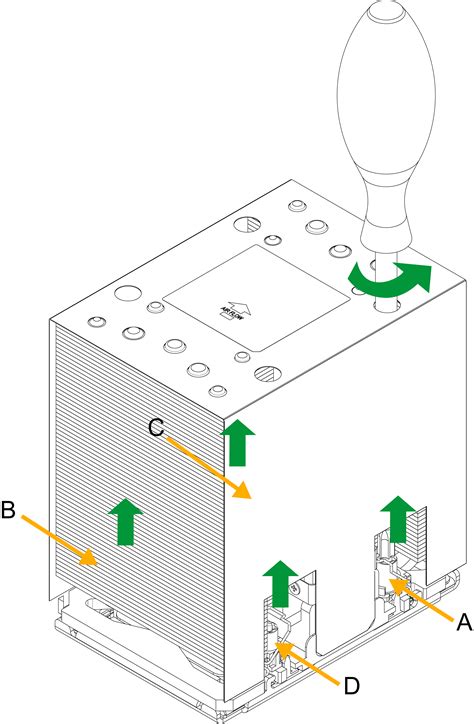 X14sbh Ap Removing The Processor Heatsink Module