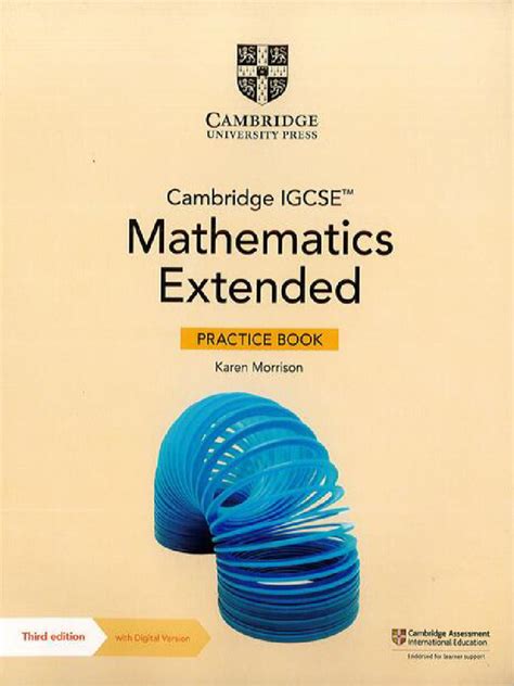 Cambridge Igcse Mathematics Extended Practice Book 3ed Cup Compress Pdf