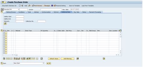 me21n tcode in sap softat