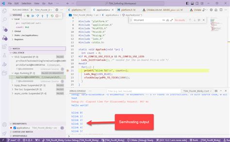 Semihosting With Vs Code On Rp2040 Mcu On Eclipse