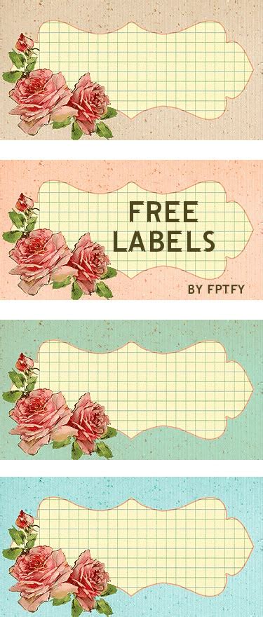 Pretty Label Templates