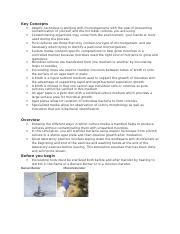 Aseptic Technique Preventing Contamination Culturing Microbes Course Hero