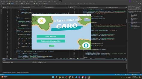 Demo Game Cờ Caro Sử Dụng Winform C Youtube