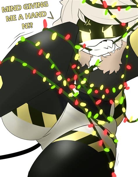 Rule 34 Angry Angry Face Ass Big Ass Big Thighs Breasts Christmas Christmas Lights Dialogue