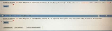 solved how many letter strings can be formed from the