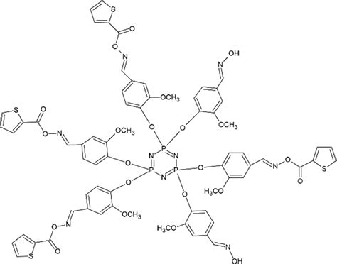The Oxime Cyclotriphosphazene Derivative Exhibiting Antimicrobial Download Scientific Diagram