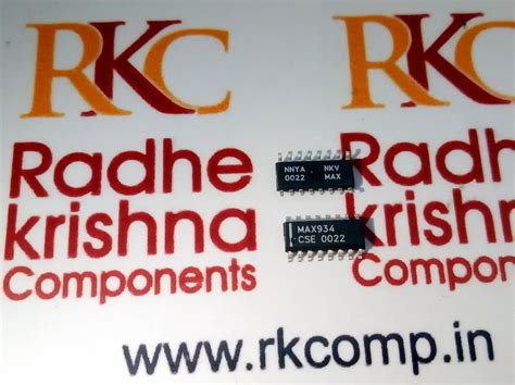 Black Max934 Smd Ic 16pin Integrated Circuit At Rs 350 Piece In Mumbai