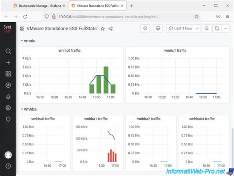 Deploy SexiGraf On VMware VSphere To Generate Graphics For Your ESXi Hosts And VCSA VMware