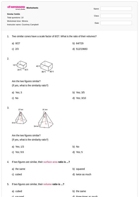 50 Similar Solids Worksheets For Class 9 On Wayground Free And Printable