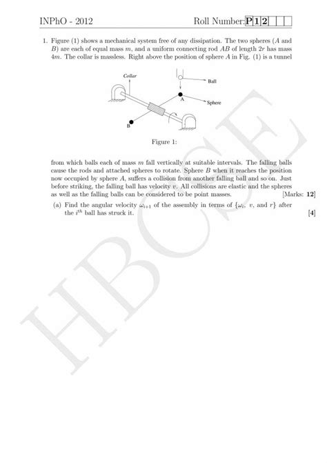 Indian National Physics Olympiad Question Paper Notes LearnPick India