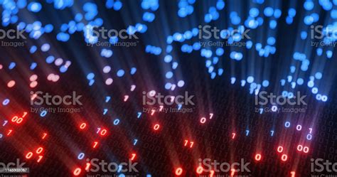 hacking red and blue digital binary code matrix 01 background hacker dark web matrix digital