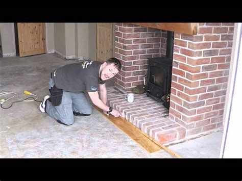 How To Install Hardwood Floor Around Fireplace