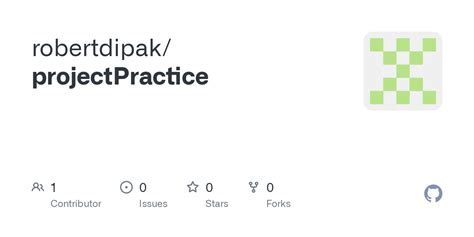 Github Robertdipak Projectpractice