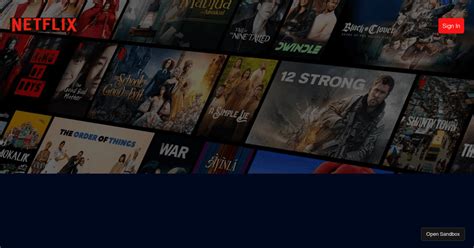 devcareer frontend netflix clone codesandbox